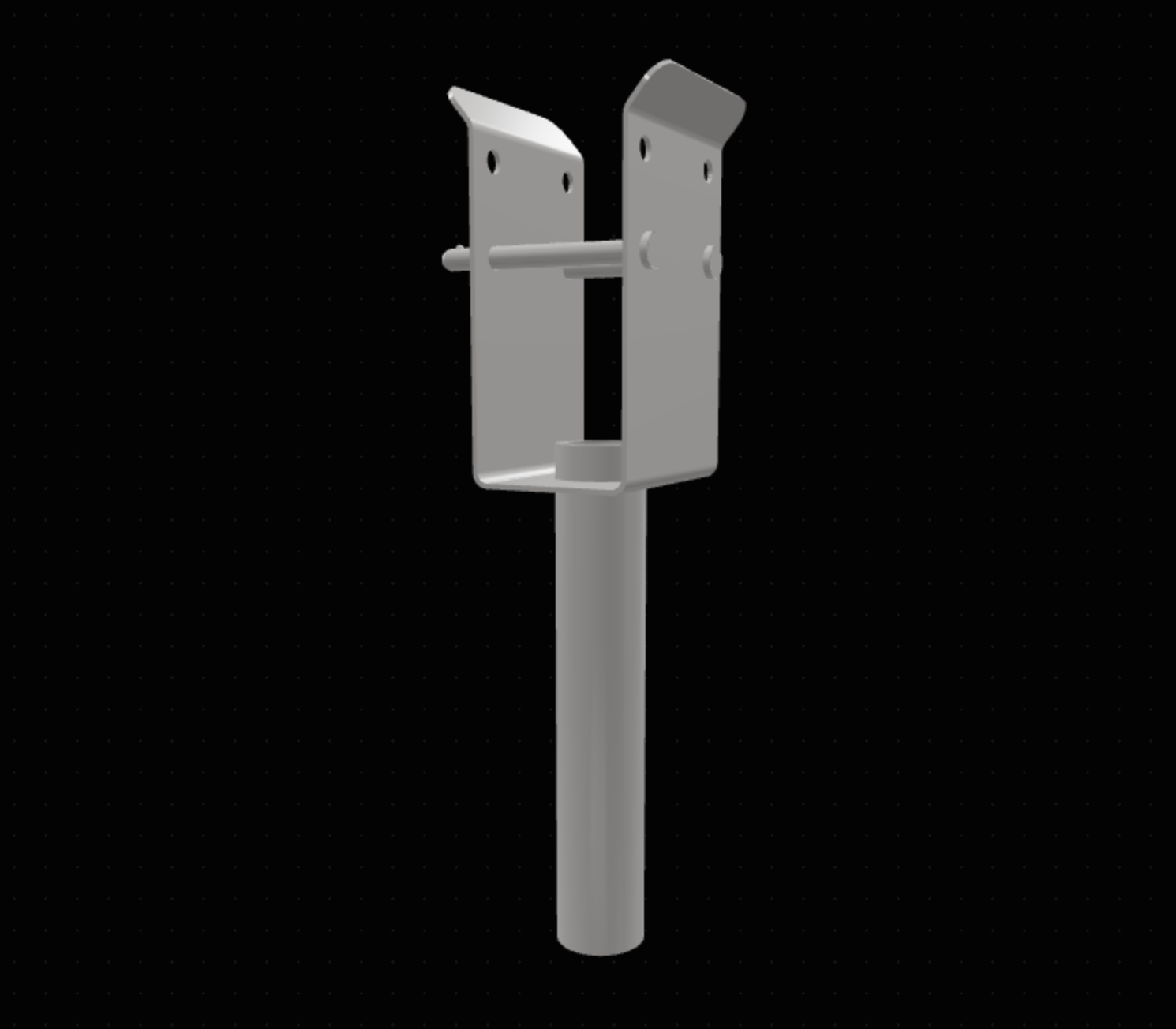 Track Busway Stem-Mount Bracket | In-Direct Mount
