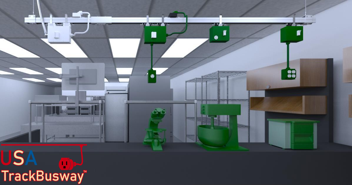 Watch: Track Busway System – Flexible Overhead Power for Open Ceilings