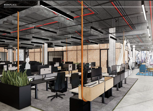 USA TrackBusway Data Drops – Structured Cabling from Ceiling to Floor
