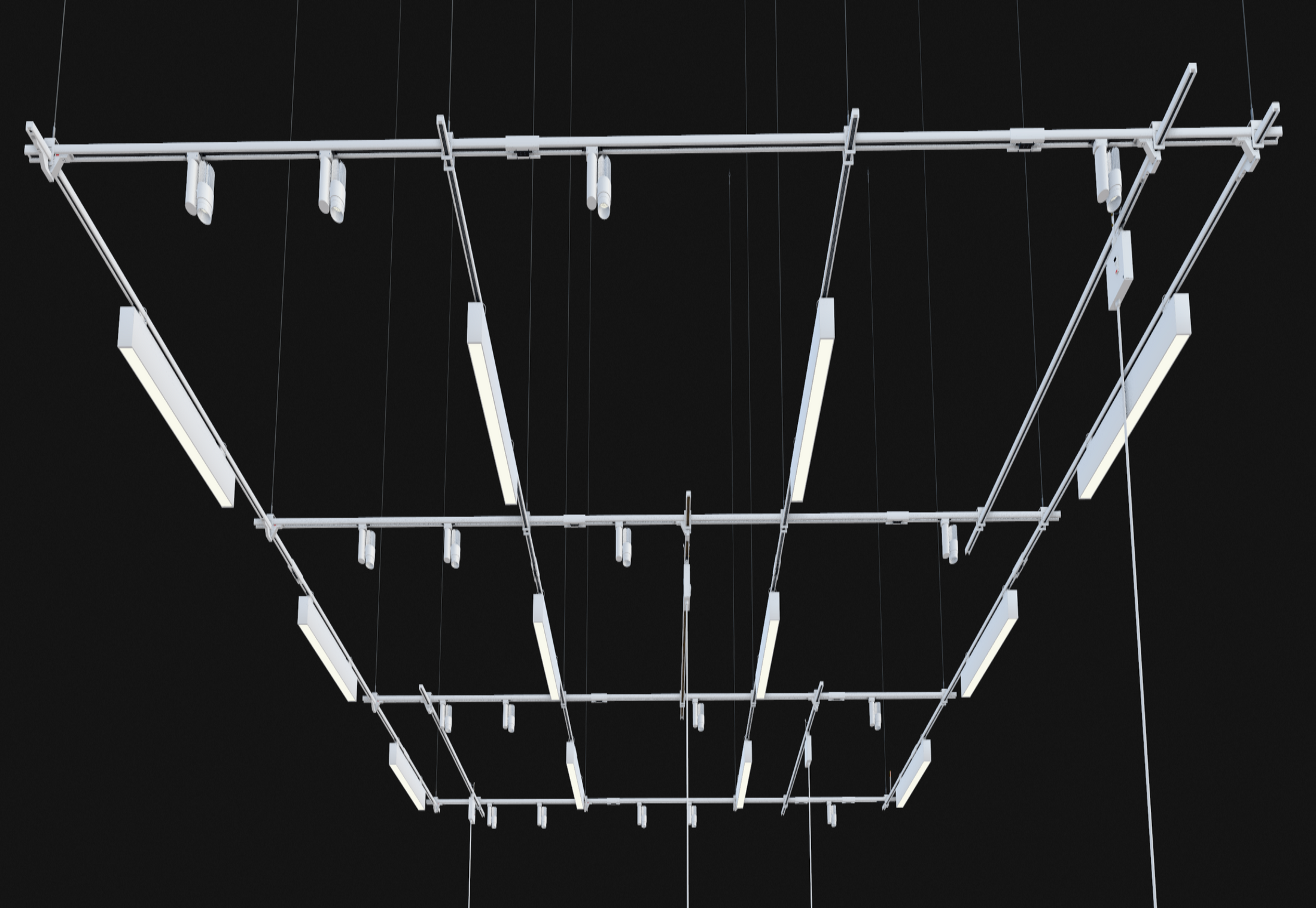 Track Busway Grid Kits | Modular Overhead Power Distribution