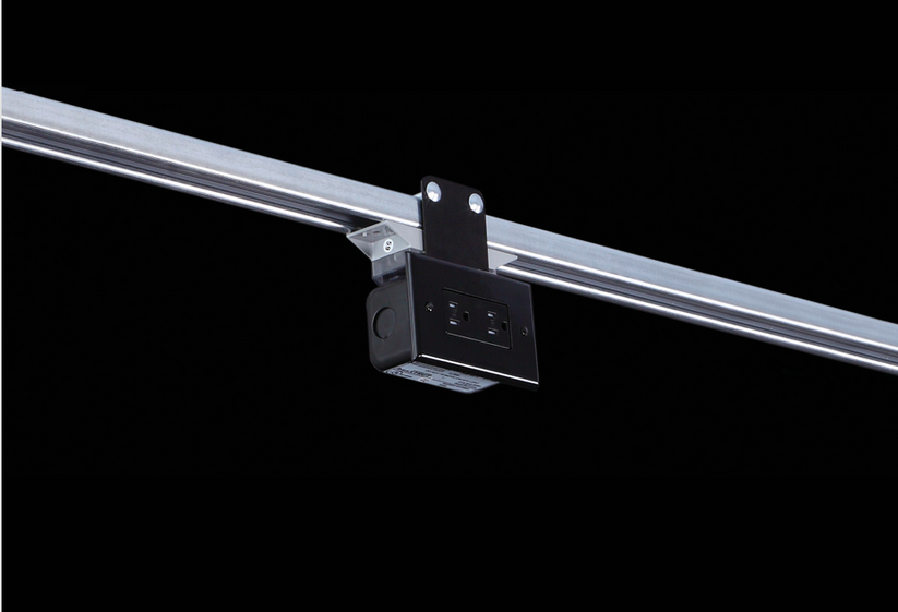 Track Busway Outlet Box (1-Pole) | Quick Tap-Off Unit