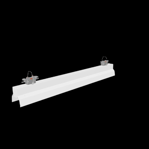 Track Busway Channel Wings Linear LED